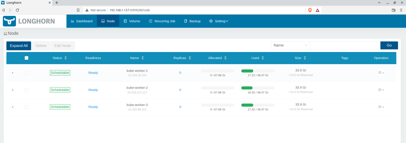 How to setup longhorn block storage for Kubernetes cluster - Technekey.com