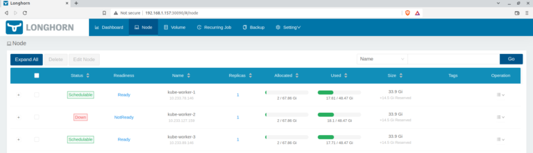 How to setup longhorn block storage for Kubernetes cluster - Technekey.com
